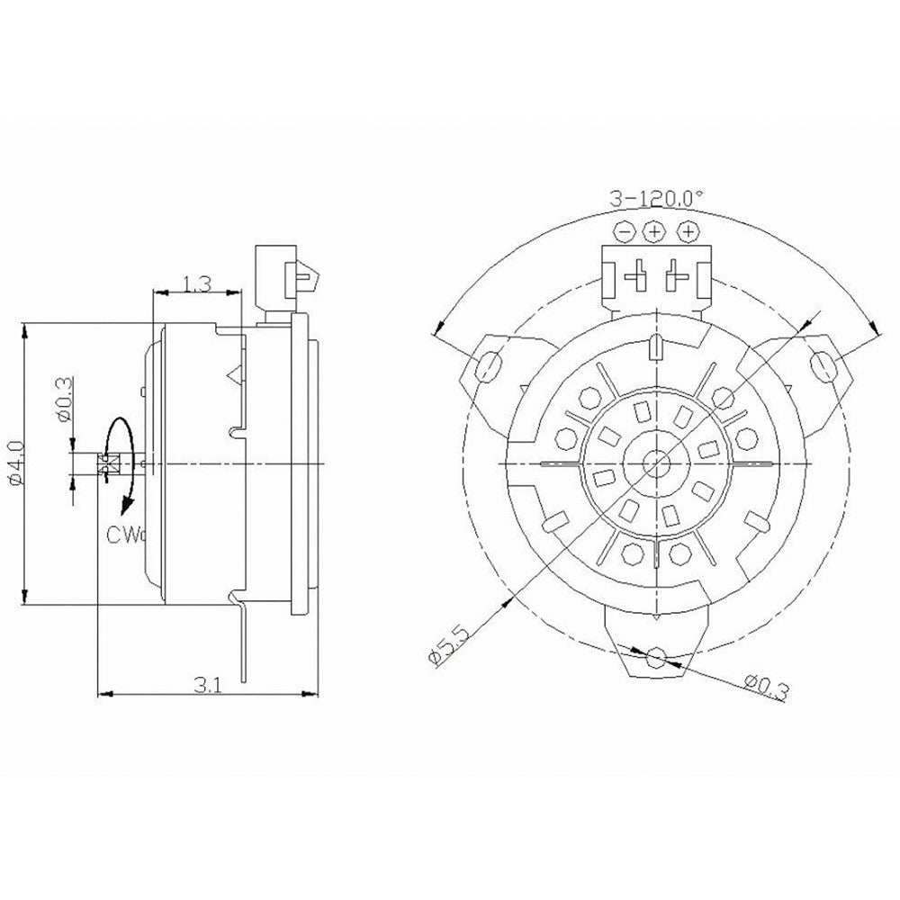 Condenser Fan Mtr 1996-2007 Ford Taurus & Mercury Sable – Parts Avenue