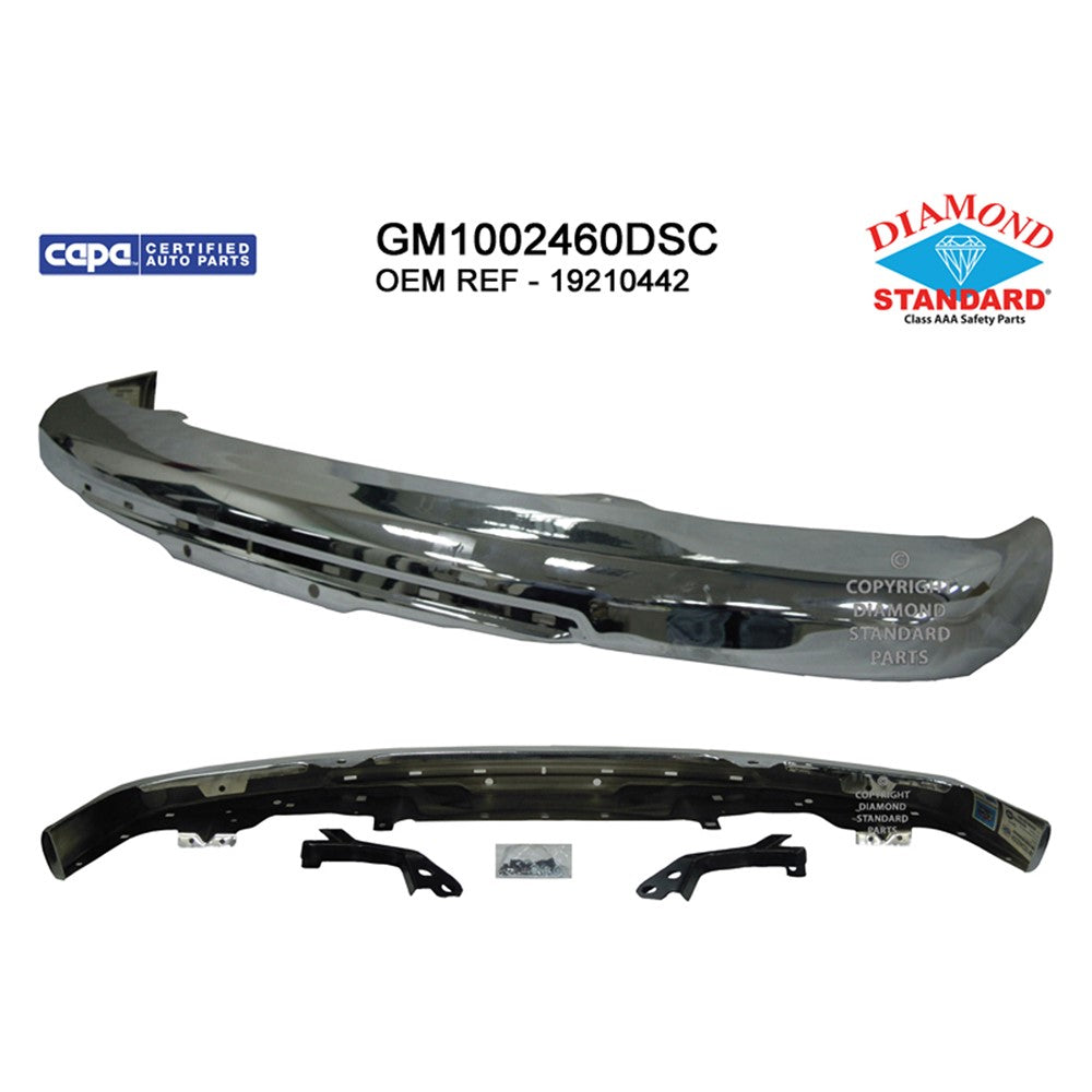 Front Bumper Face Bar 2004-2012 Chevrolet Colorado & Gmc Canyon & Isuz ...