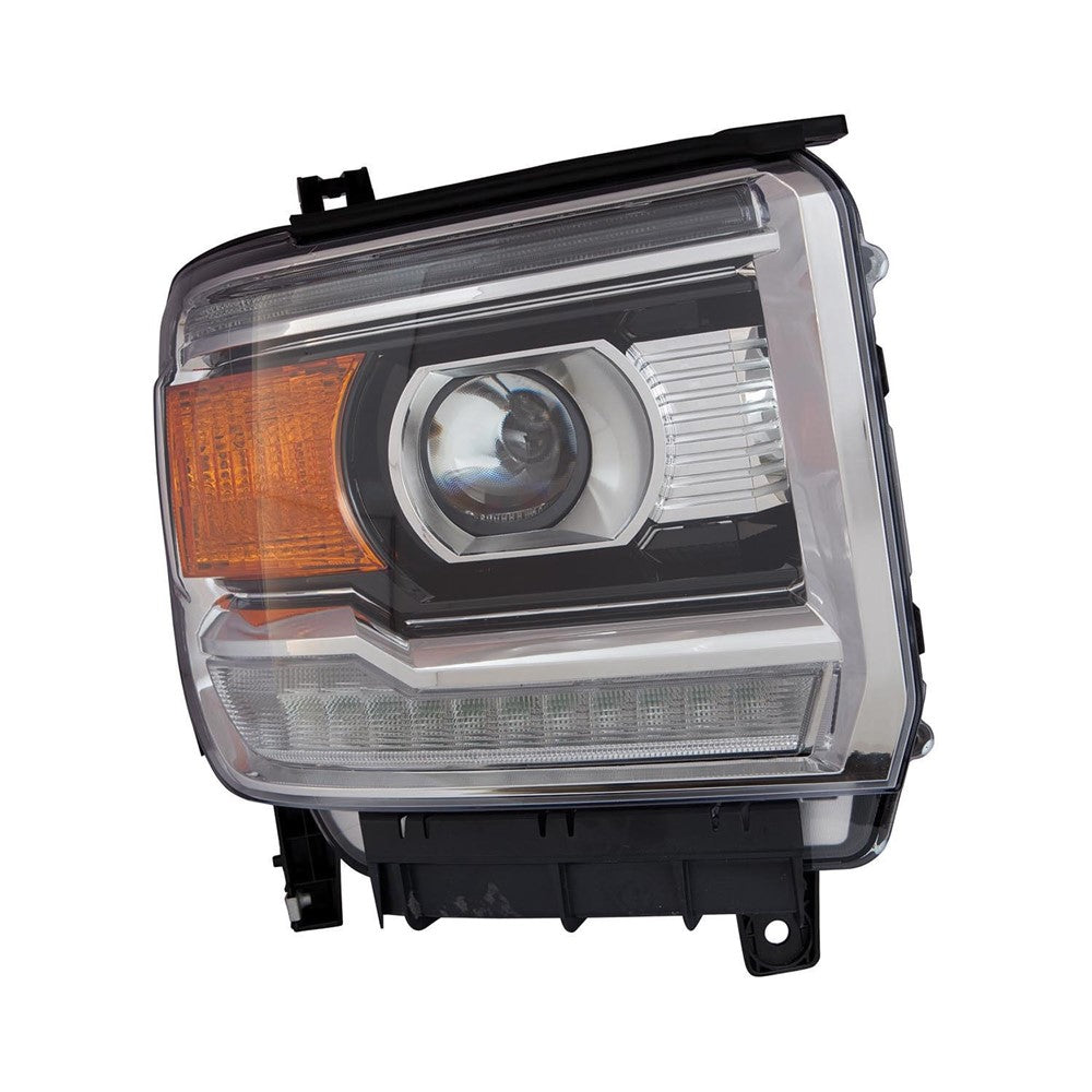 Front Right Passenger Side Hid Headlight Assembly 2016-2019 Gmc Sierra ...