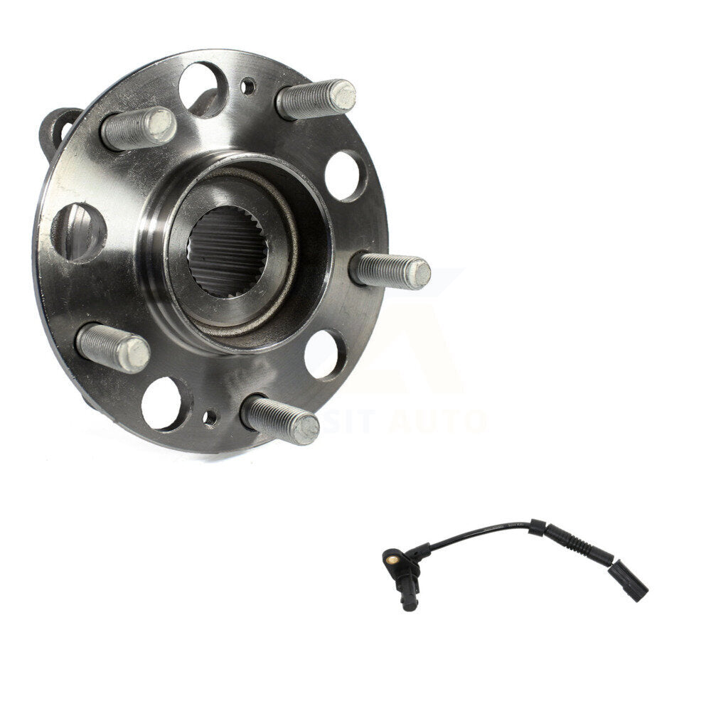 Wheel Hub Bearing Sensor Rear Kit For Hyundai Genesis 3.8L/5.0L with 4 ...