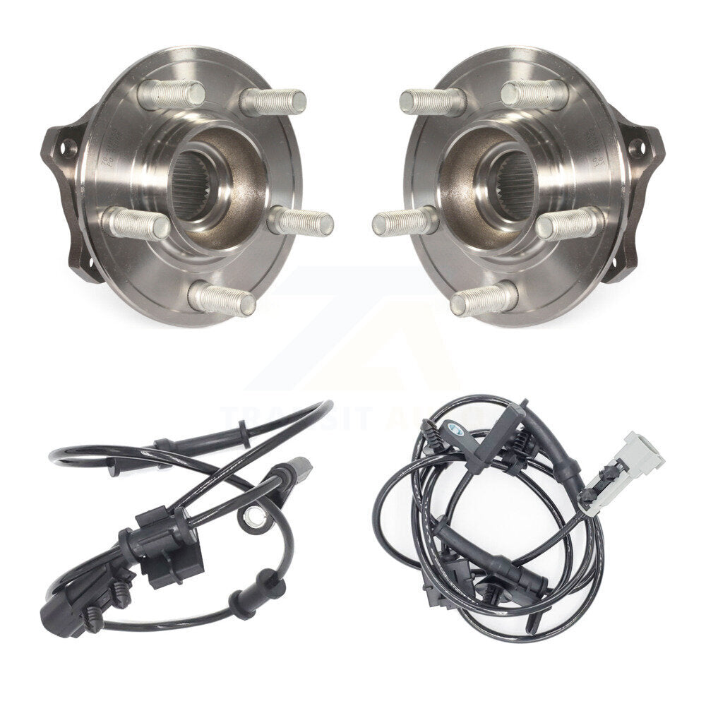Wheel Hub Bearing ABS Sensor Rear Kit For Dodge Charger Challenger Chr ...