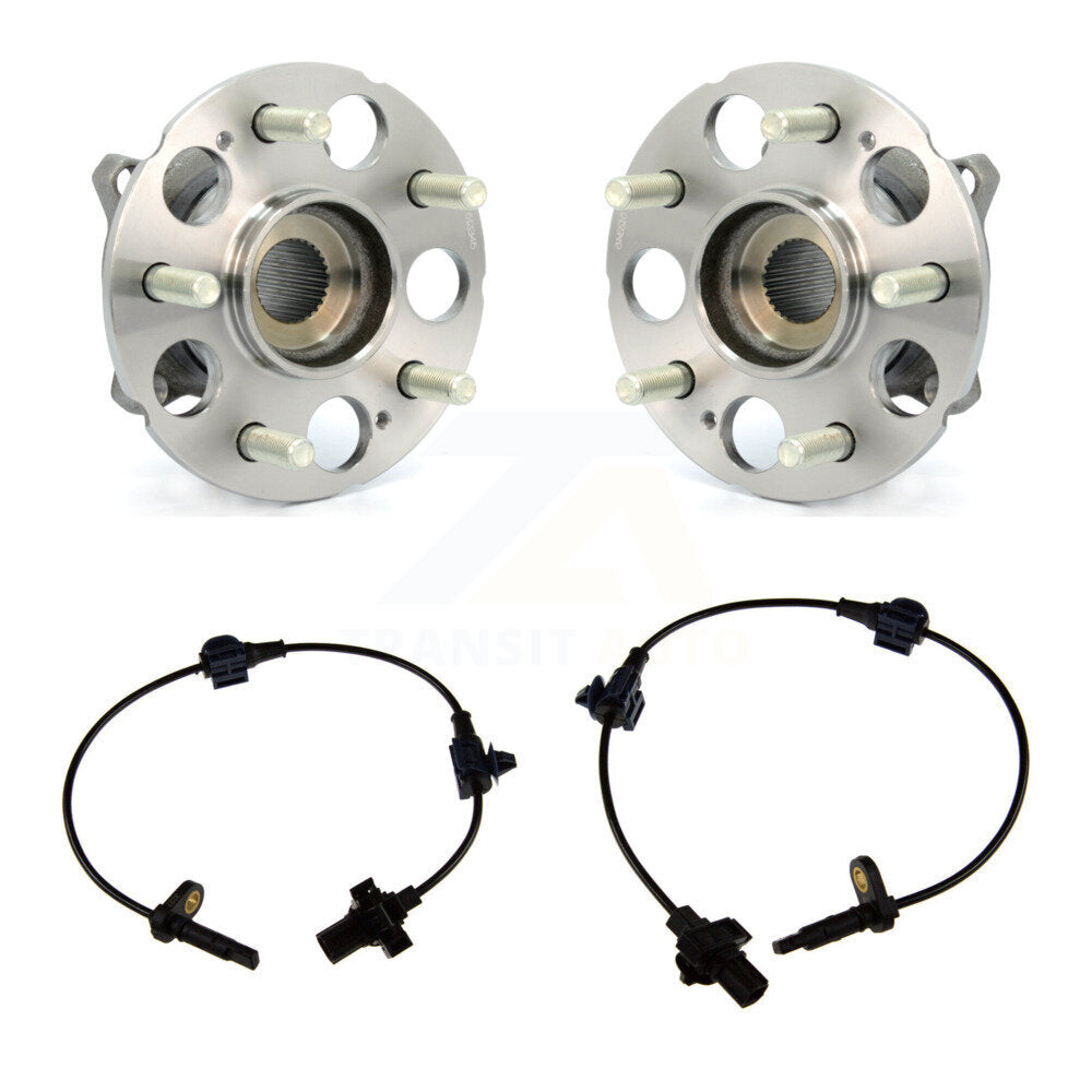 Wheel Hub Bearing Sensor Rear Kit For 07-11 Honda CR-V 4WD with 2.4L 4 ...