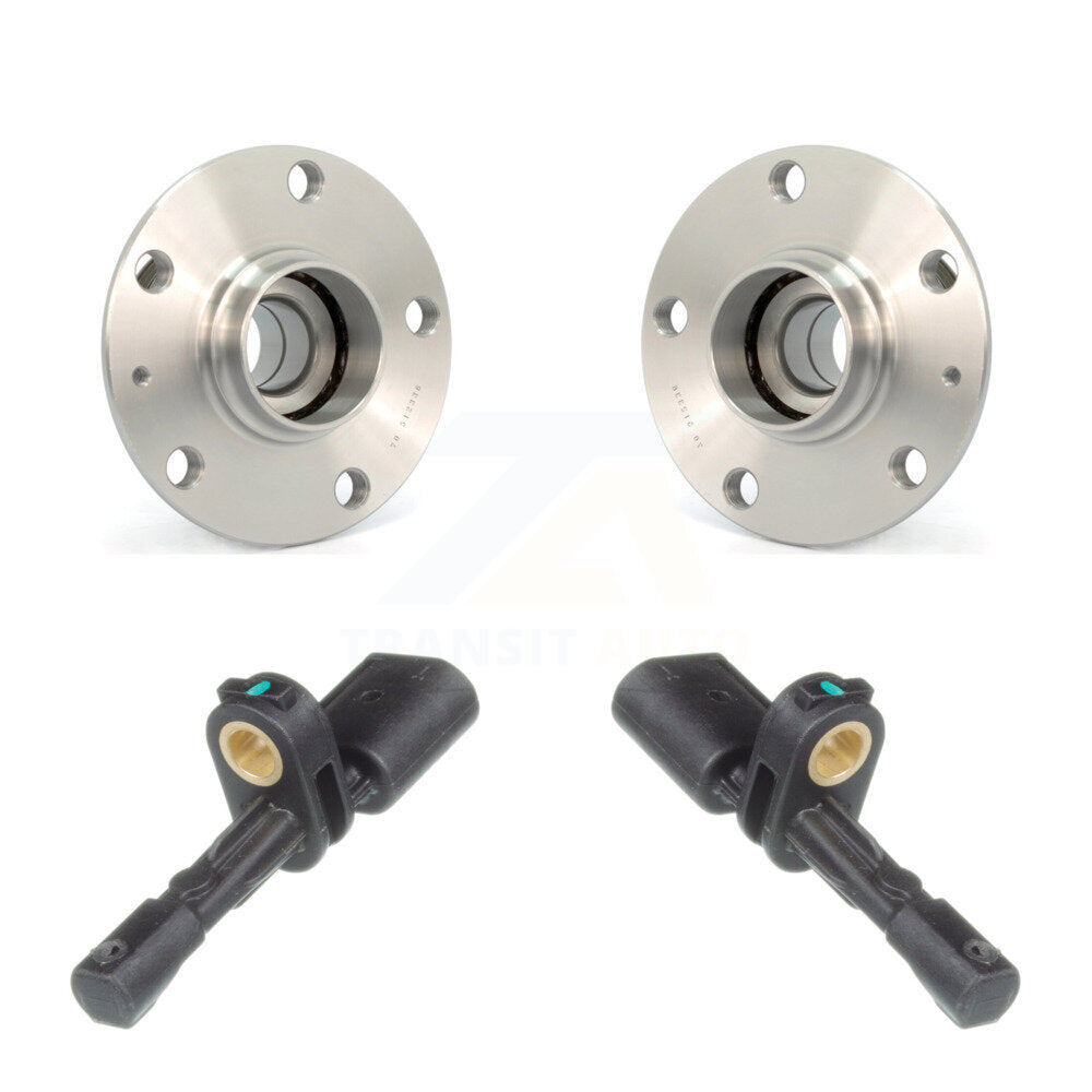 Wheel Hub Bearing Sensor Rear Kit For Volkswagen Golf Jetta GTI SportW ...