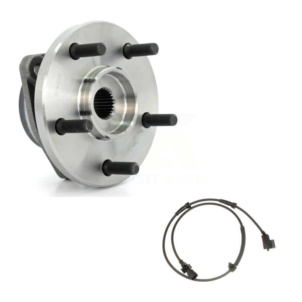 Wheel Hub Bearing & Sensor Front Kit For 99-04 Jeep Grand Cherokee wit ...