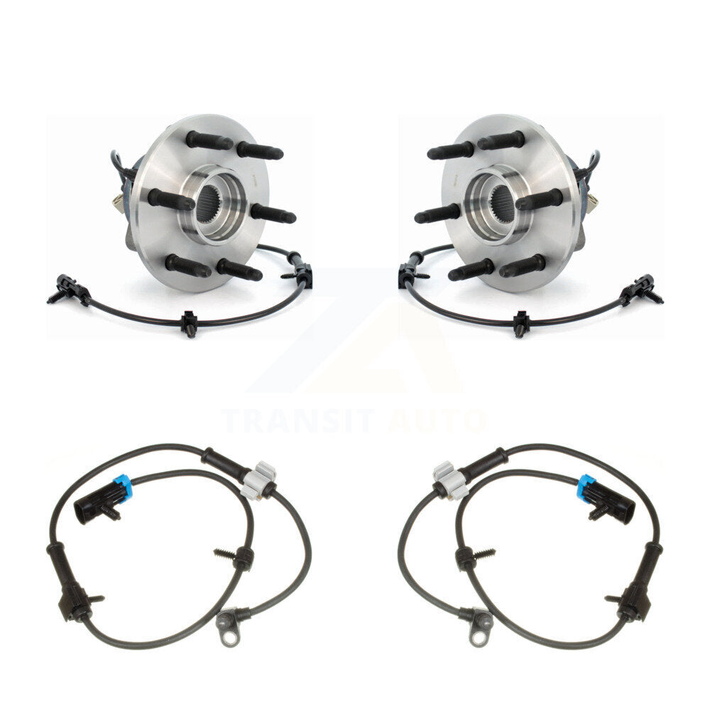 Wheel Hub Bearing Extra Sensor Front Kit For Chevrolet Silverado 1500 ...