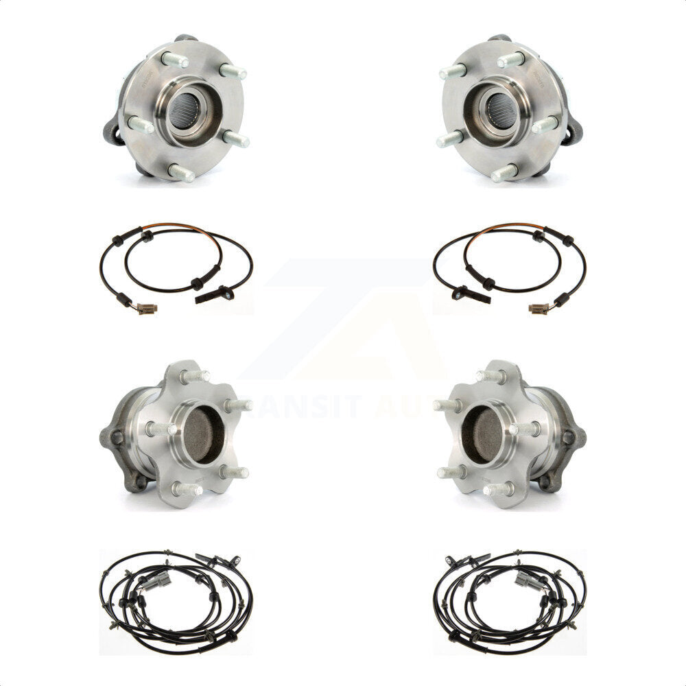 Wheel Hub Bearing Sensor Front Rear Kit For 2007-2008 Nissan Altima wi ...