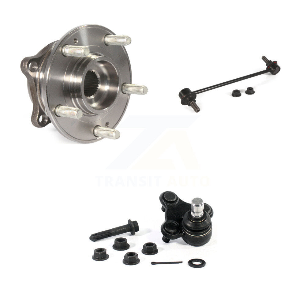 Front Right Wheel Bearing Hub Assembly/Ball Joint Kit 2016-2022 Kia Sp ...