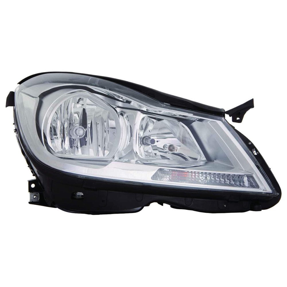 Passenger Side Halogen Headlight Assembly for Mercedes-Benz C250 ...
