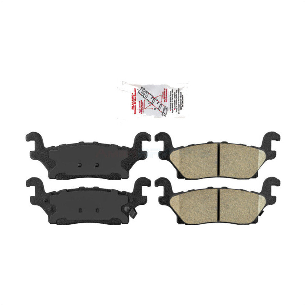 Rear Ceramic Disc Brake Pad 2006-2010 Hummer H3 H3T NWFPA-7PRC1120 ...