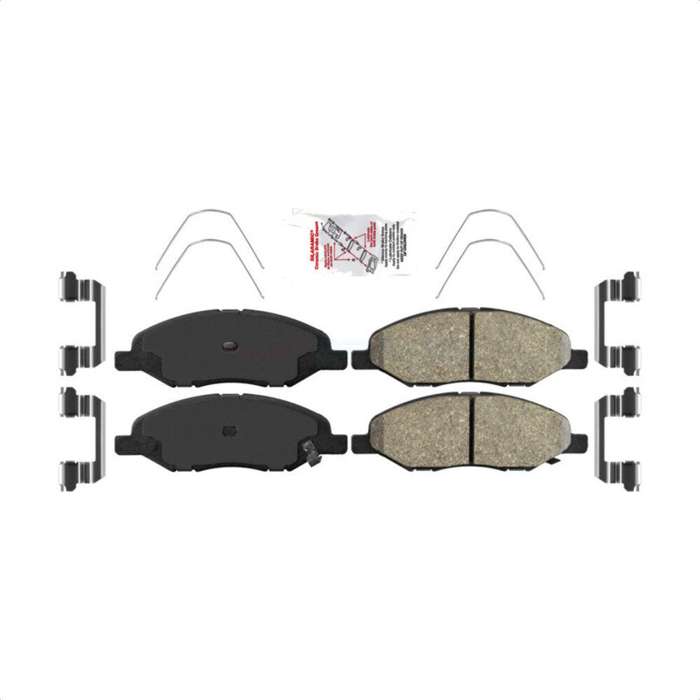 Ceramic Disc Brake Pads Front NWF-PRC1345 For Nissan Versa – Parts Avenue