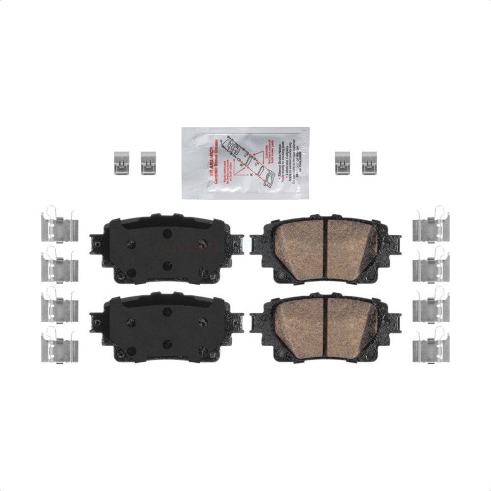 Rear Ceramic Disc Brake Pad 2020-2023 Lexus NX350 NX350h NX450h+ RC300 ...