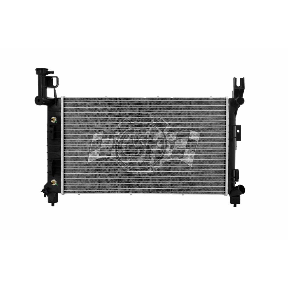 Left Radiator 1993-1995 Chrysler Town & Country & Dodge Caravan & Plym ...