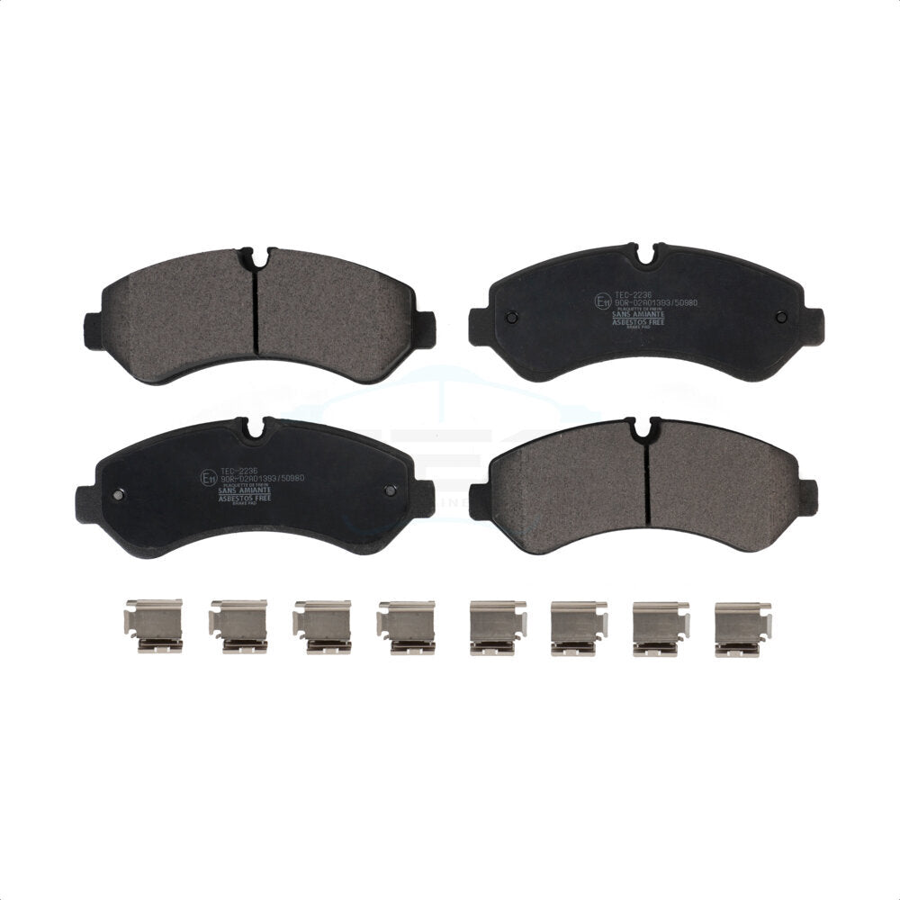 Ceramic Disc Brake Pads Rear TEC-2236 For Mercedes-Benz Sprinter 3500 ...