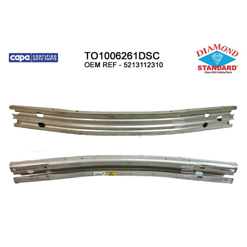Front Bumper Impact Bar 2019-2025 Toyota Corolla – Parts Avenue